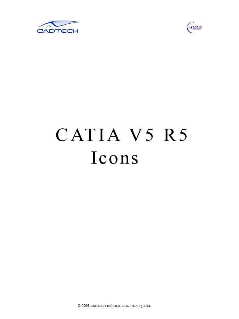 Icons_List_CATIA_V5 | PDF | Tangent | Coordinate System