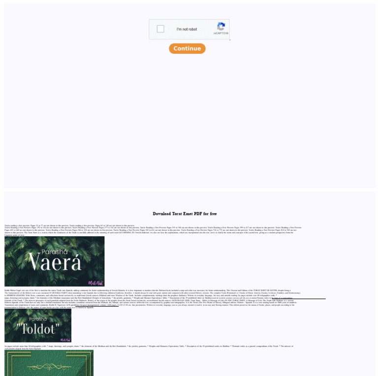Download Torat Emet PDF Gratis | PDF | Torah | Hebrew Bible