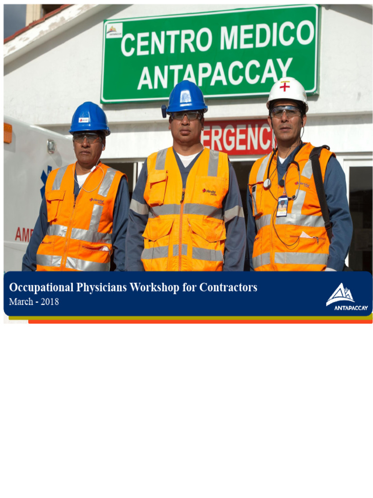01 - Occupational Health and Safety Management Antapaccay | PDF ...