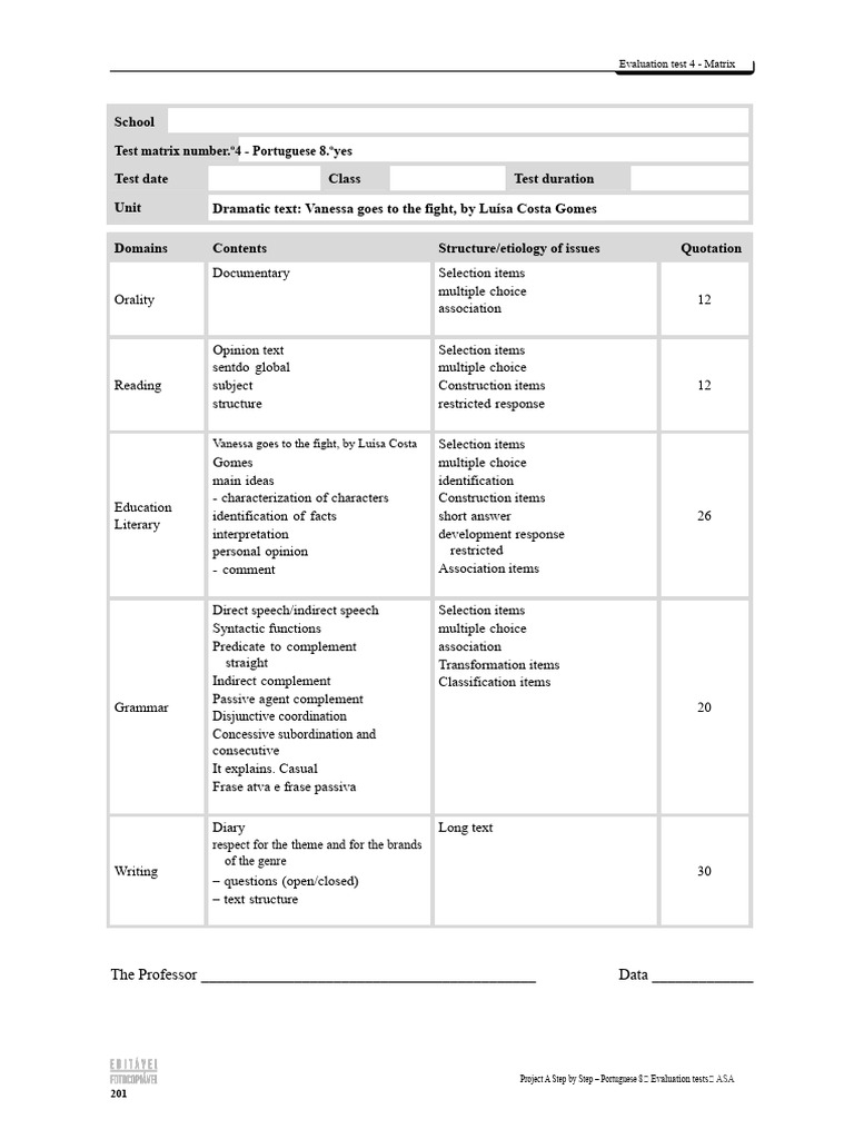 Step_by_Step_8_DP_[Assessment_Test_Vanessa_Goes_to_the_Fight] | PDF ...