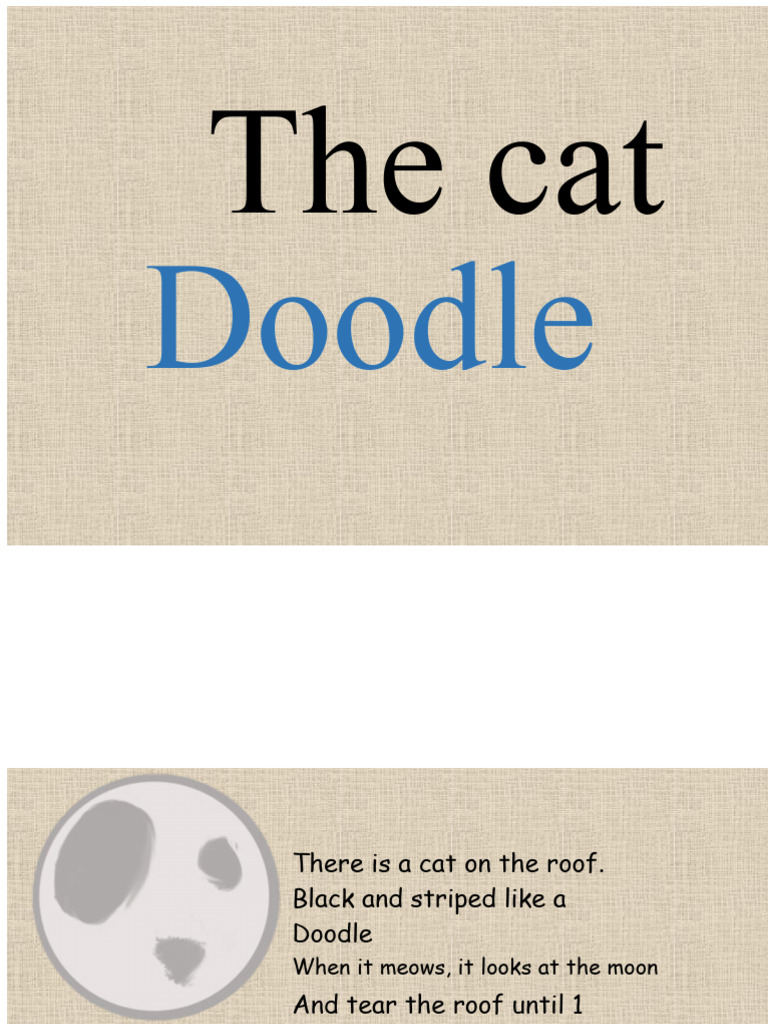 The Scribble Cat | PDF