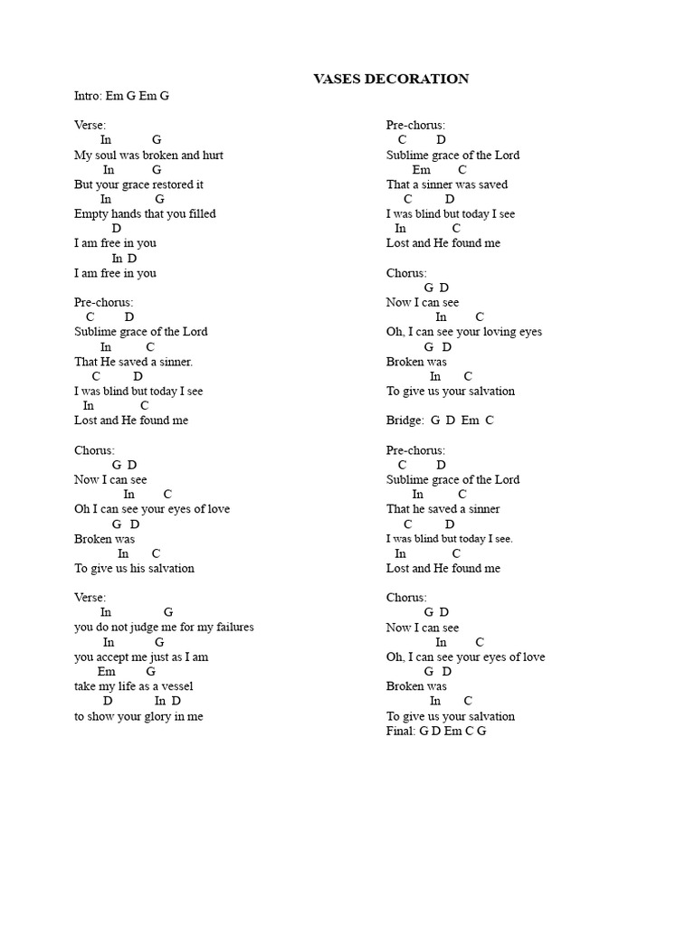 Broken Vases | PDF