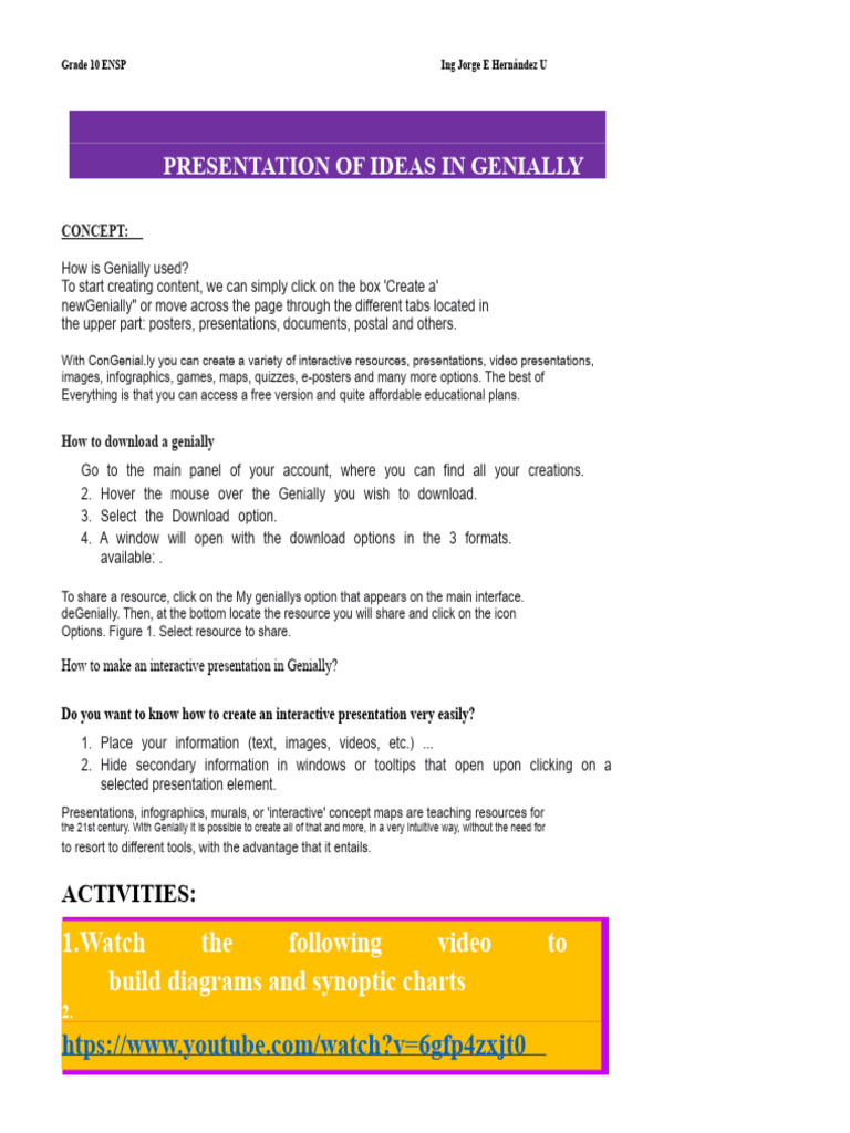 GENIALLY | PDF | Microsoft Power Point | Computing