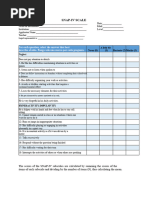 PEERS SNAP-IV - Score Sheet | PDF | Attention Deficit Hyperactivity ...