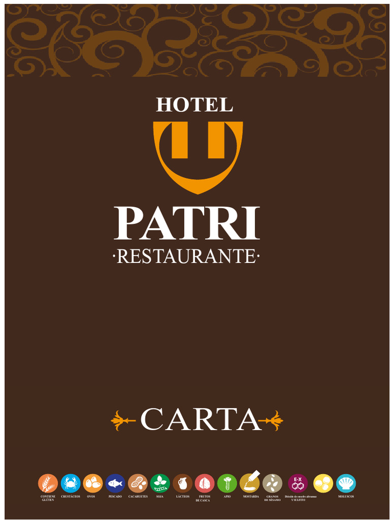 Carta de Restaurante do Hotel Patri | PDF | Pizza | Alimentos