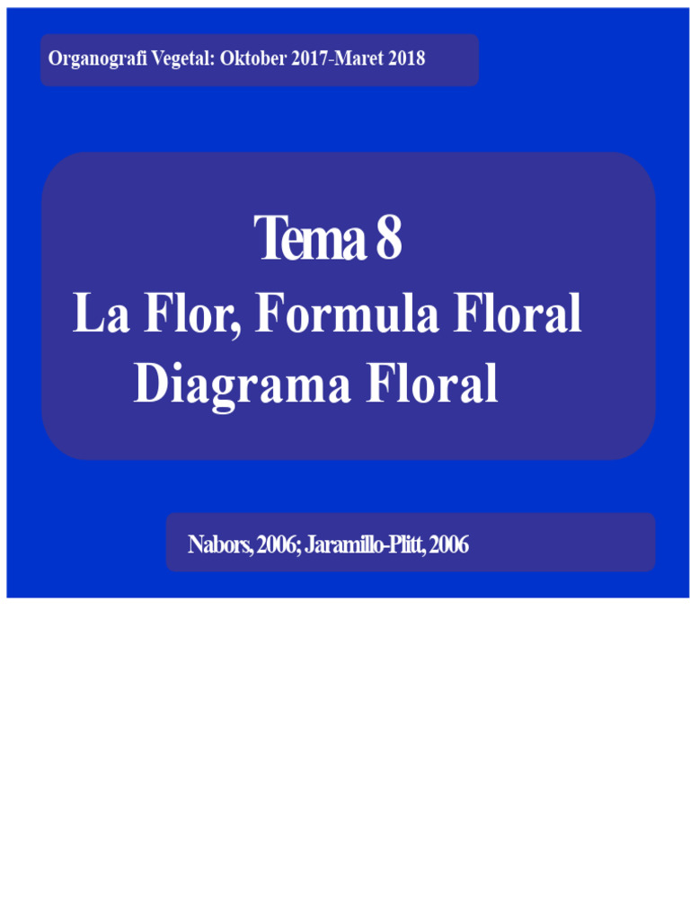 Bunga-Rumus dan Diagram bunga | PDF