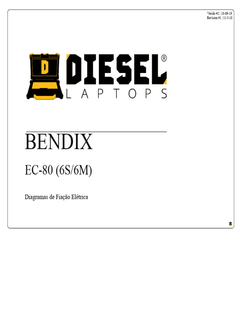 Bendix ABS - EC-80. Controle de Eixo Traseiro Duplo (6S-6M) | PDF | Eixo