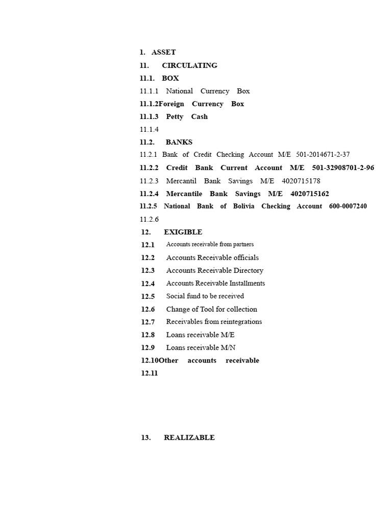 Transport Chart of Accounts | PDF | Expense | Depreciation