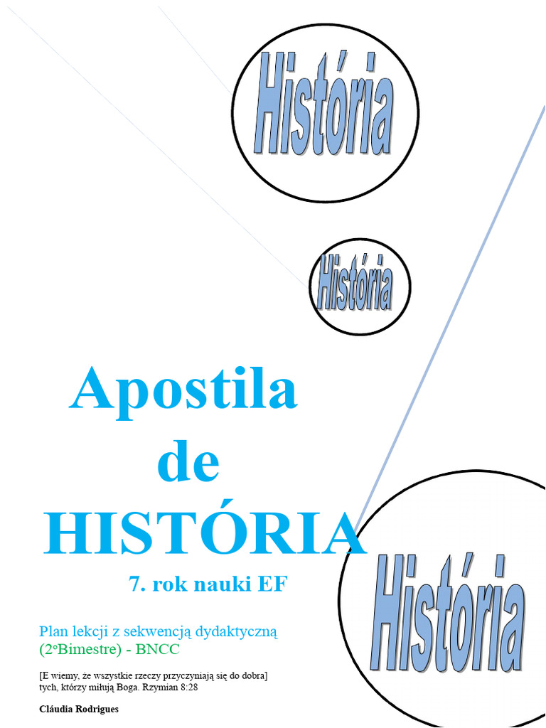 Bncc Apostila Historia 7 Rok 2 Semestr 2 | PDF