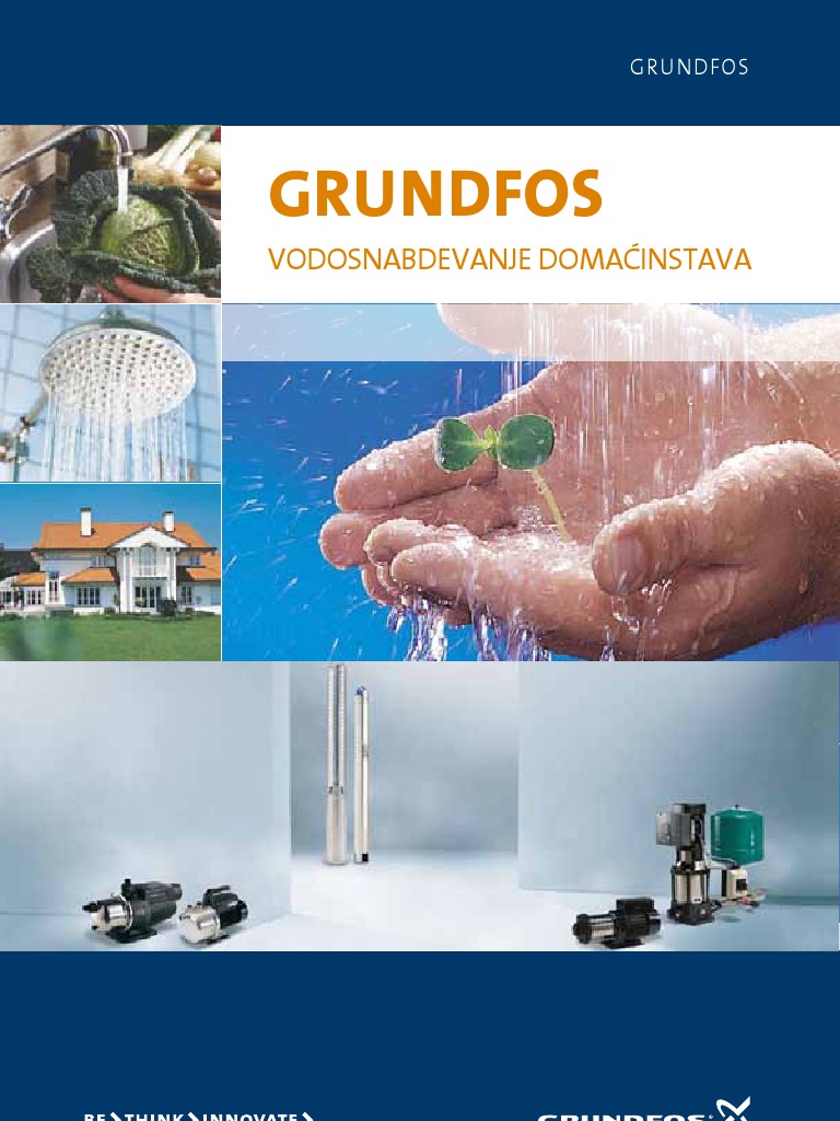 Grundfos Domestic Water Pumps Guide | PDF