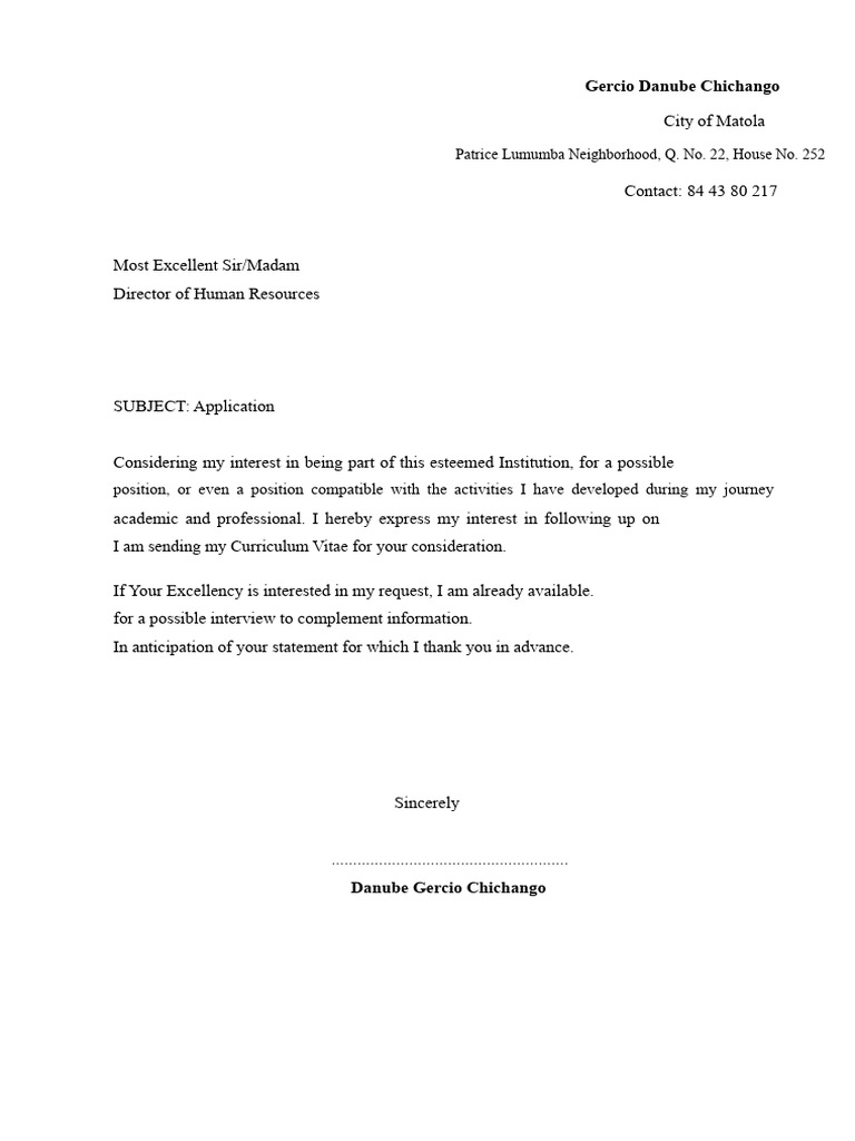 Job Application and CV Submission | PDF | Learning