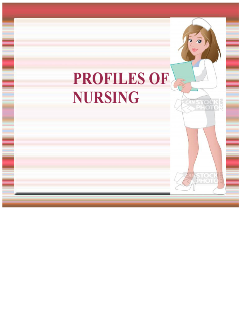 Nursing Profiles | PDF | Nursing | Health Care