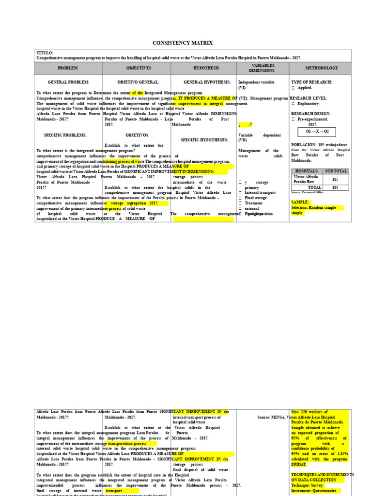 Consistency Matrix | PDF | Statistical Analysis | Teaching Mathematics