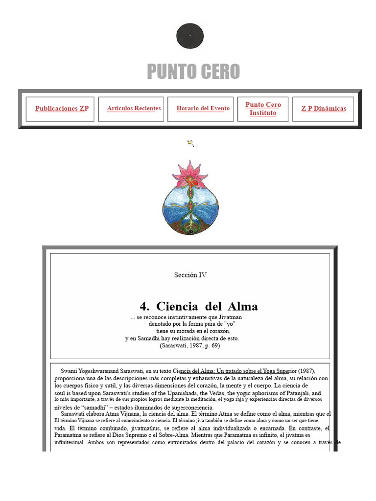 Ciencia de La Doctrina Del Alma y El Corazón | PDF | Alma | Mantman ...