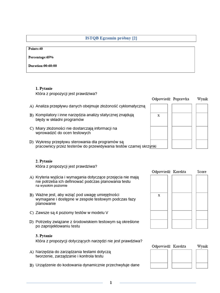 ISTQB_Exam_2_korekta | PDF