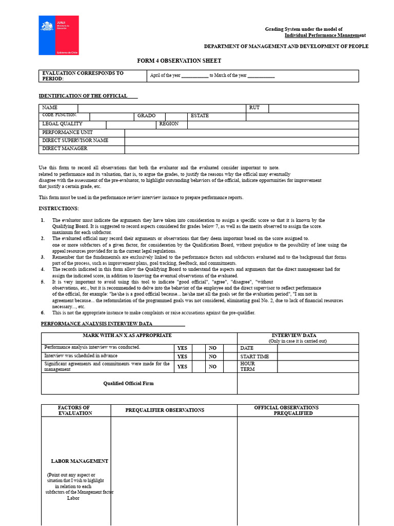Individual Performance Management Grading System | PDF | Goal | Evaluation