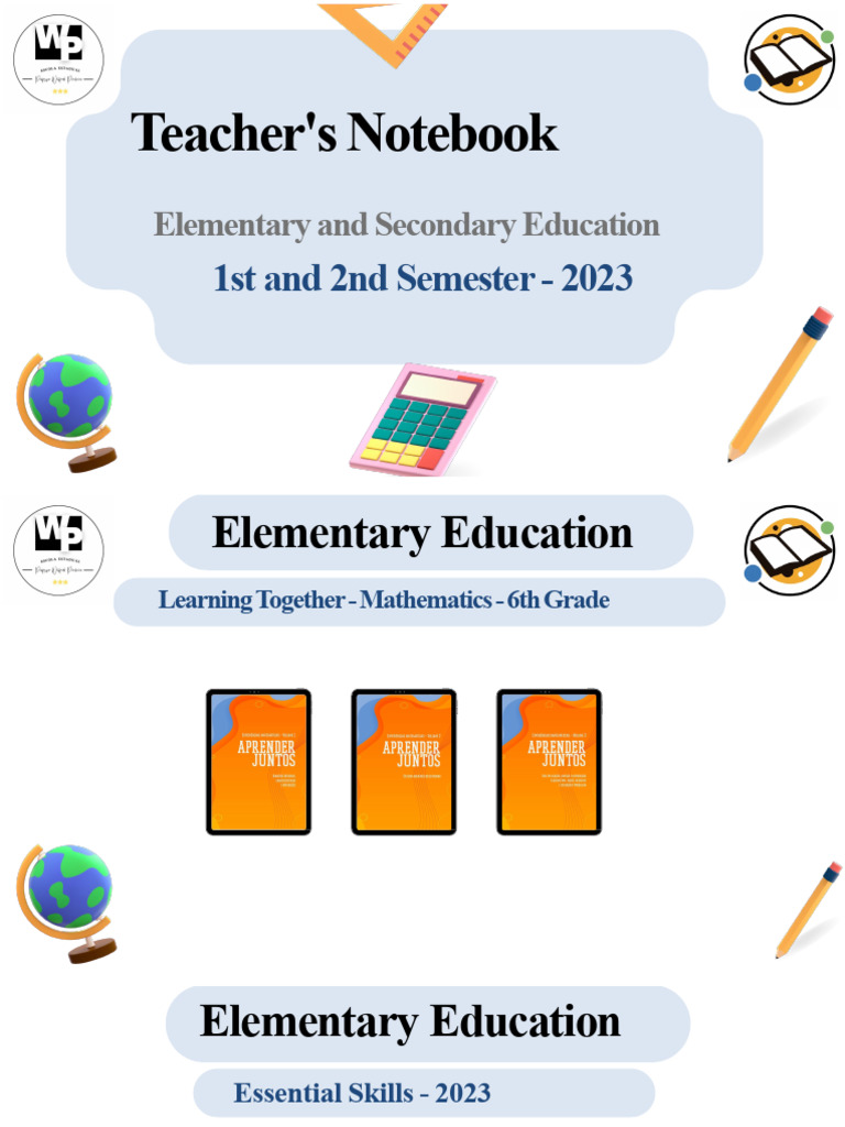 2023 Teacher's Notebook: Curriculum Guide | PDF
