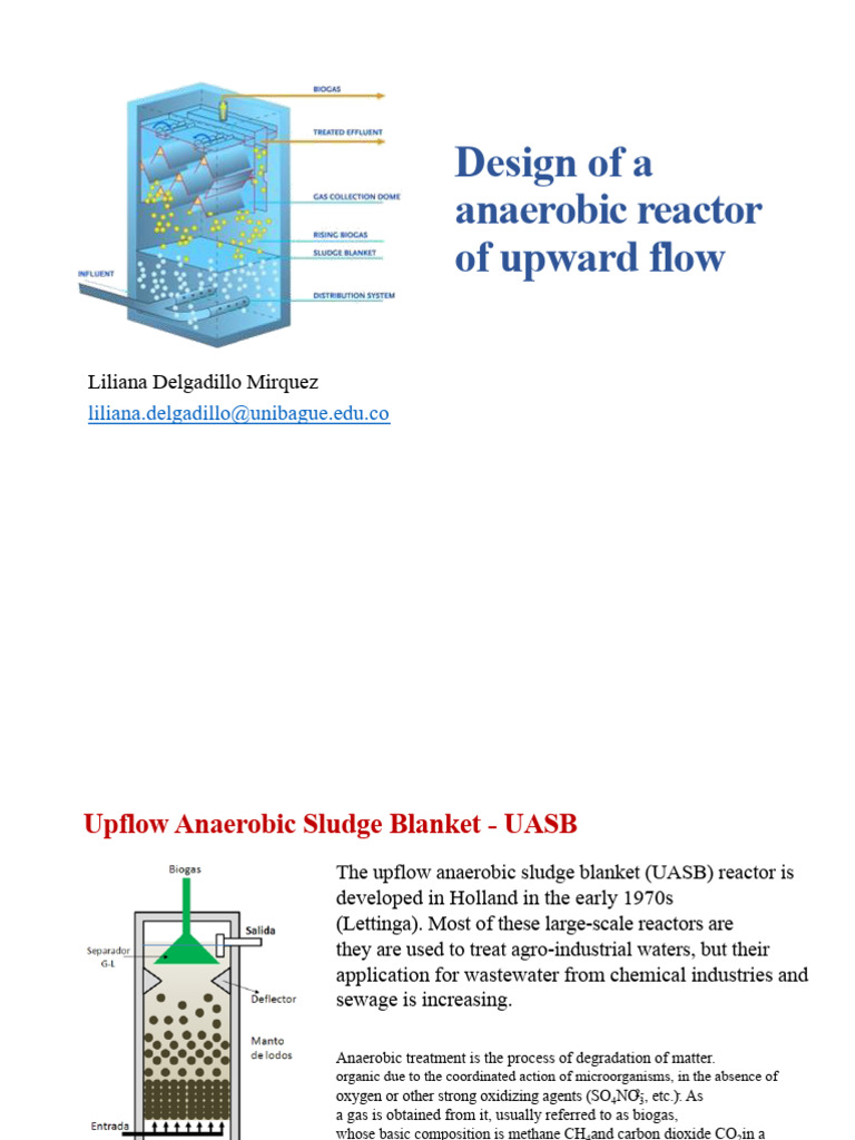 12.7 - Design of UASB | PDF | Anaerobic Digestion | Sewage Treatment