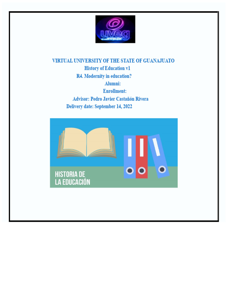 CHALLENGE 4. History of Education | PDF | Constructivism (Philosophy Of ...