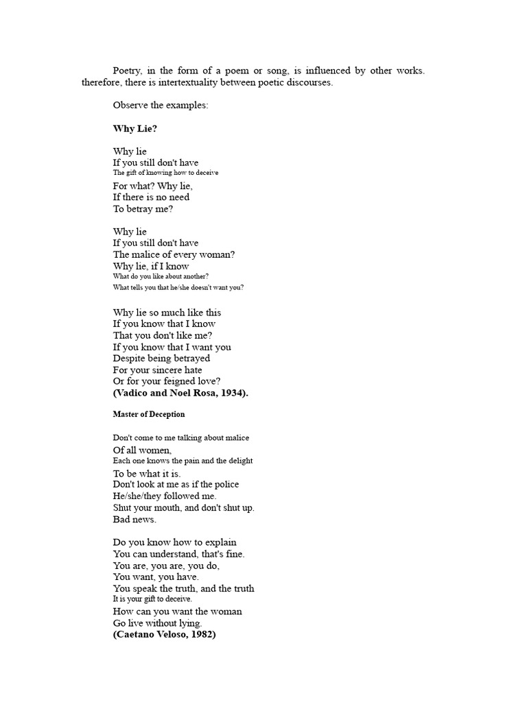 Intertextuality in Poetry | PDF | The Raven