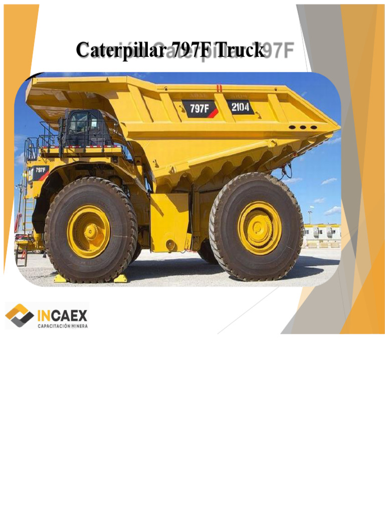 3.-Cat 797f truck | PDF | Truck | Pump