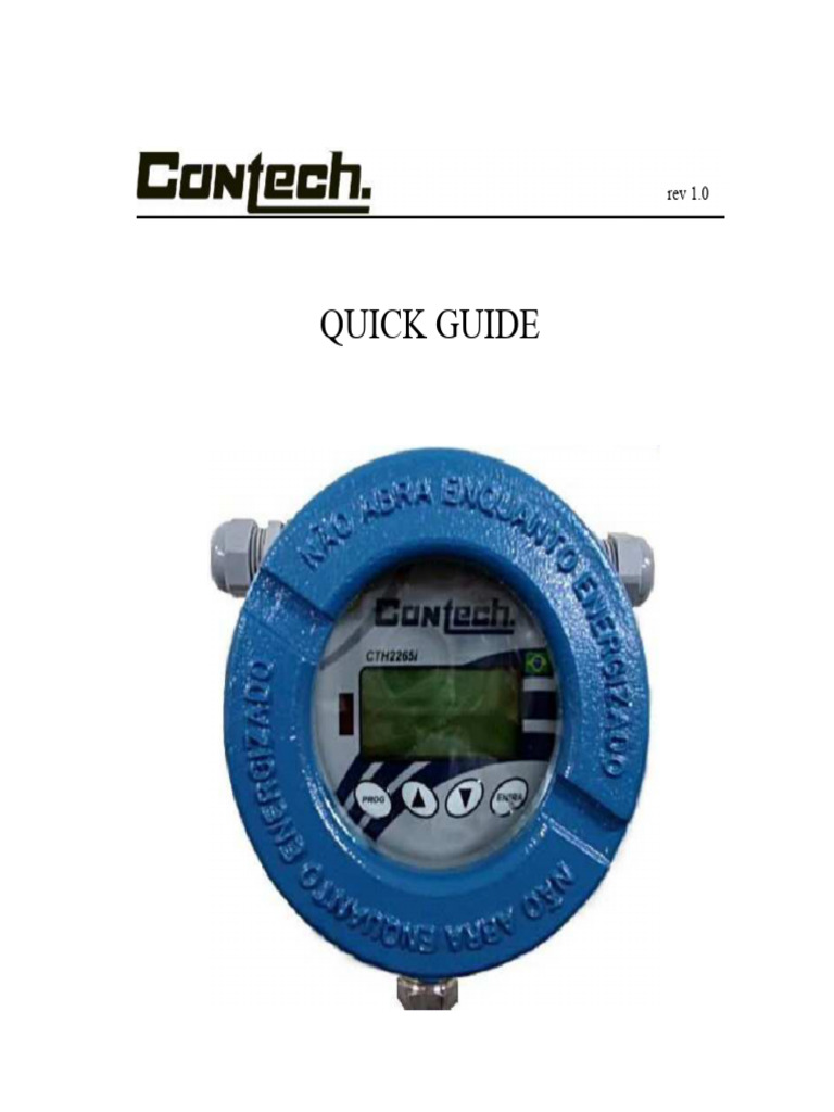 Gas Totalizer Manual Cth2265i | PDF | Power Supply | Relay