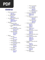 Bible Verses Cheat Sheet | PDF | Epistle To The Romans | Gospel Of Matthew