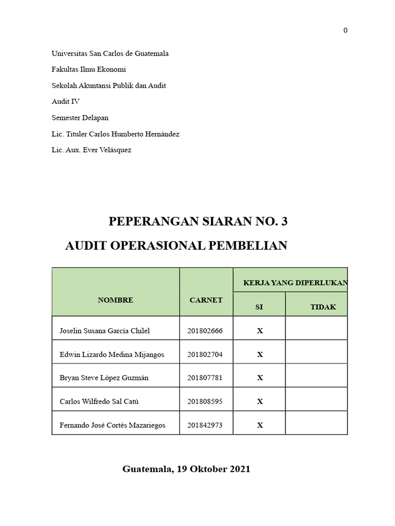 Buletin #3 | PDF