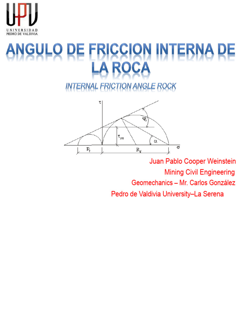 Internal Friction Angle RX | PDF | Friction | Stress (Mechanics)