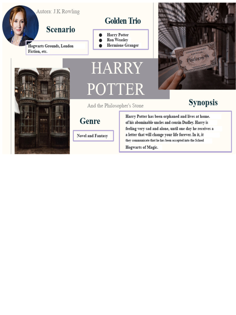 Infographic of Harry Potter | PDF