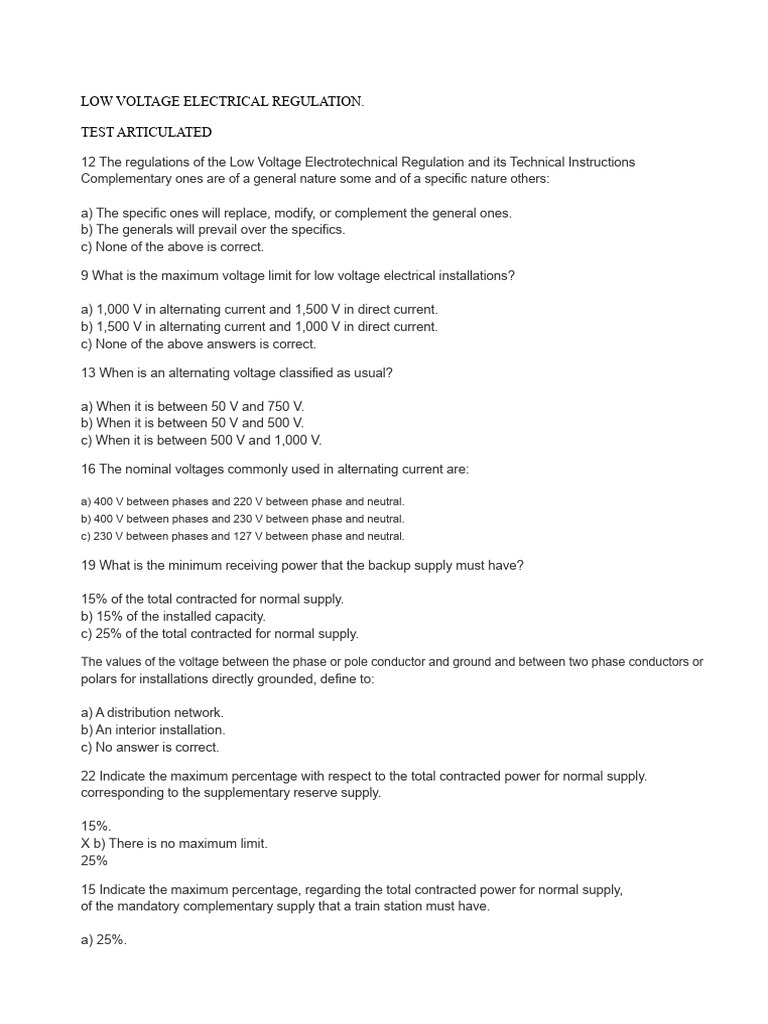 Low Voltage Regulations | PDF | Lighting | Alternating Current