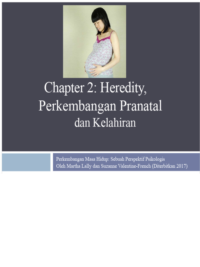 Pelajaran-2 Warisan, Perkembangan Pranatal, Dan Kelahiran PDF | PDF