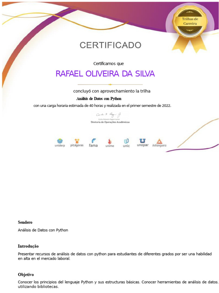 Análisis de Datos Con Python | PDF