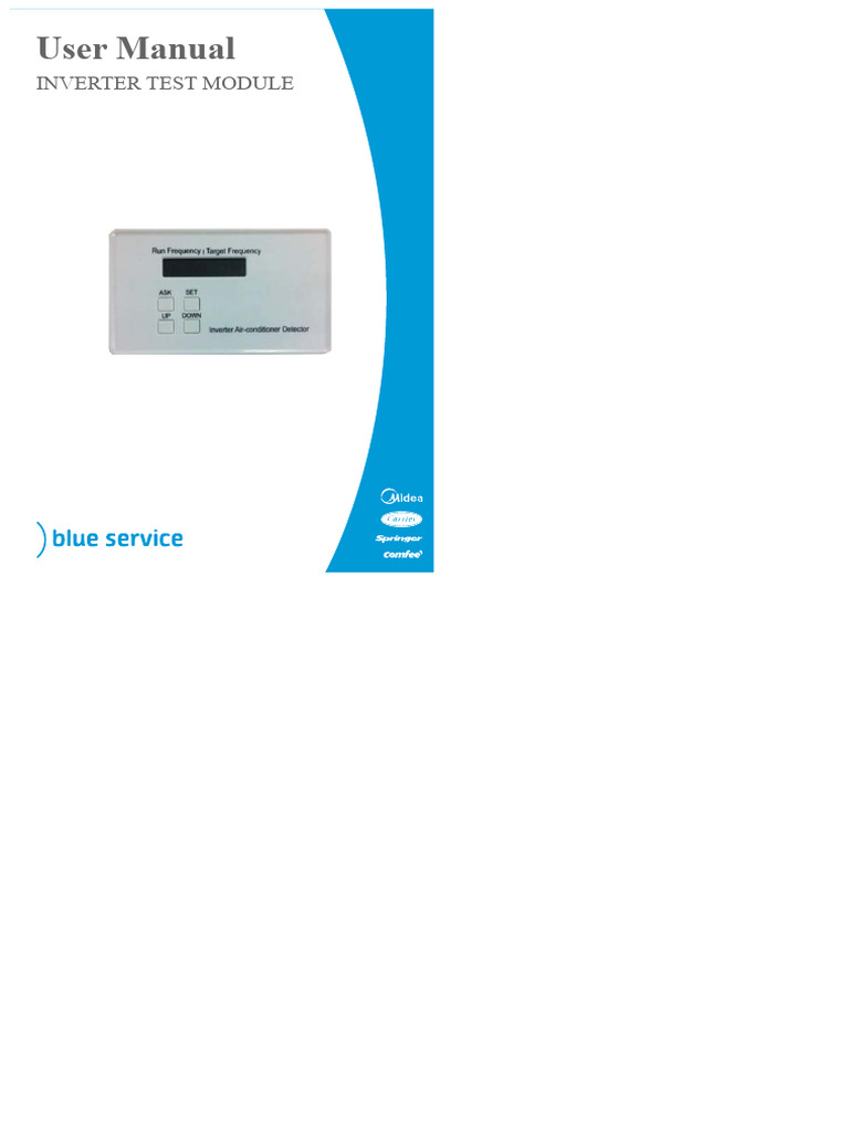 Inverter Test Module User Manual | PDF | Power Inverter | Electrical ...