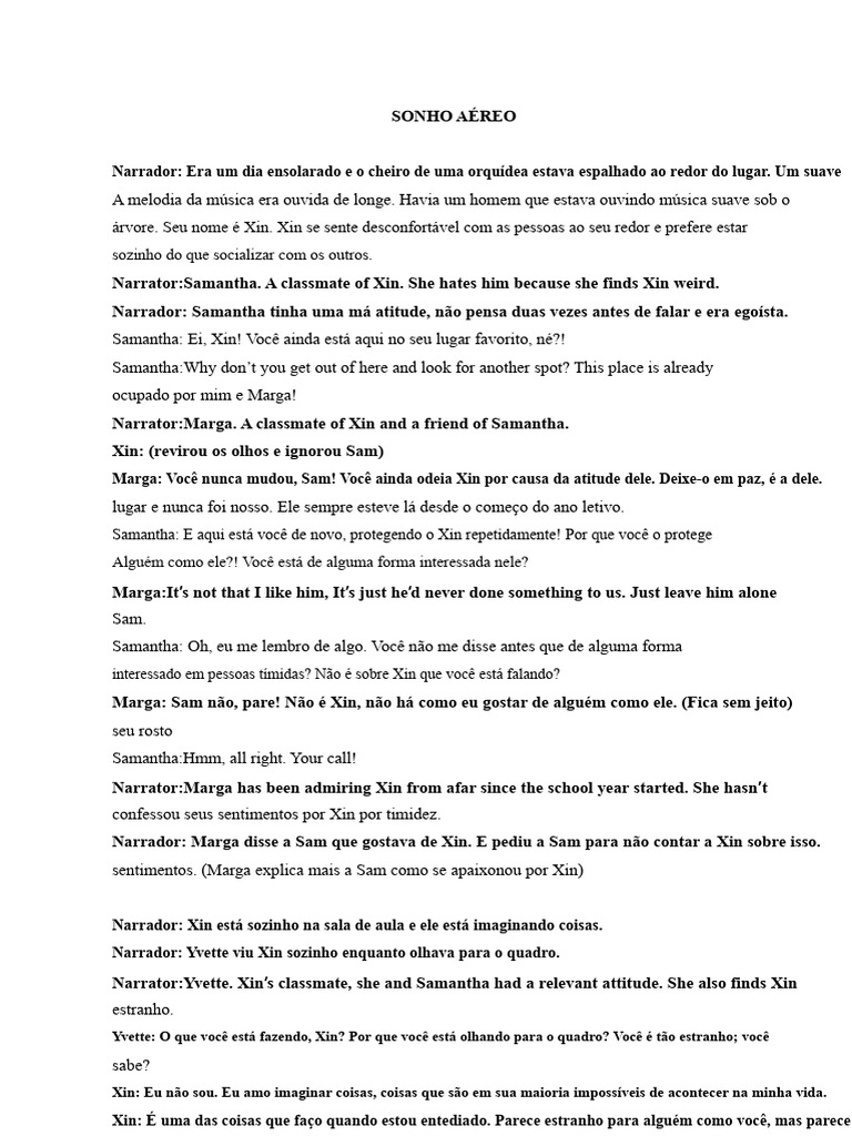 DIA-DREAM (1) - Copiar | PDF | Sentimento | Psicologia