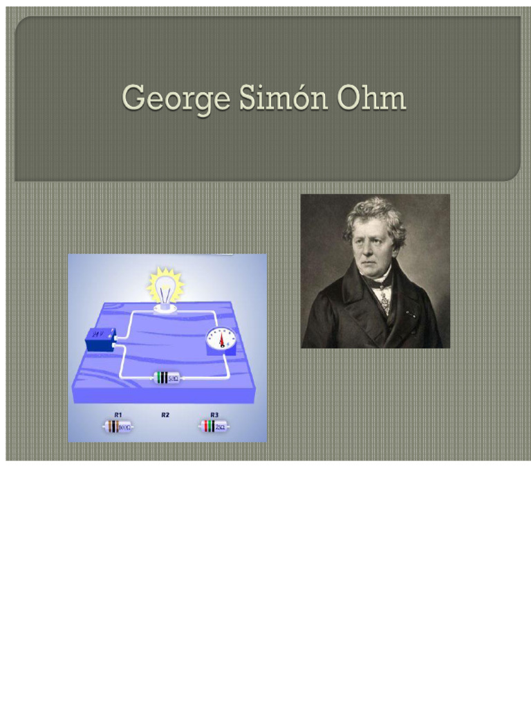 Works of George Simon Ohm | PDF | Classical Mechanics | Physics