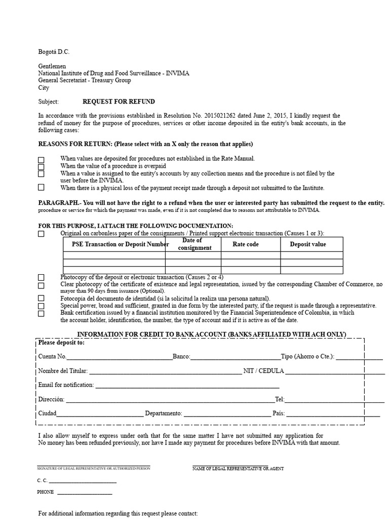 Format-Money-Refund | PDF | Tax Refund | Receipt
