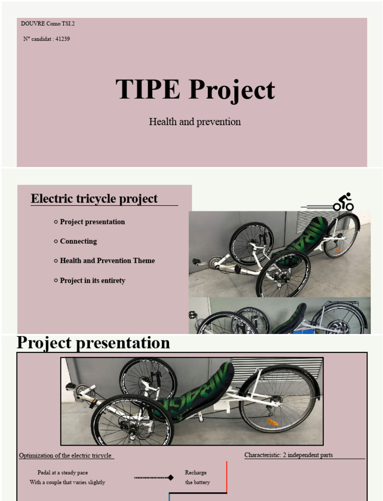Electric Tricycle Optimization Project | PDF | Electrical Engineering ...