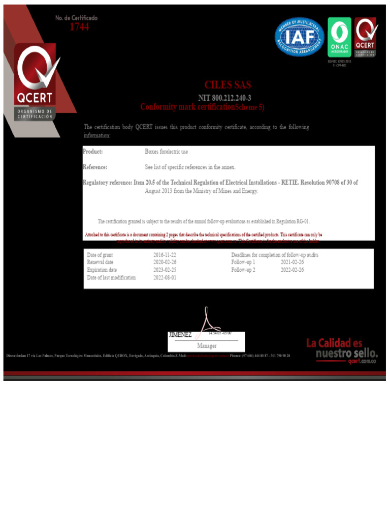 Certificate Boxes-Covers Ciles | PDF | Electrical Engineering ...