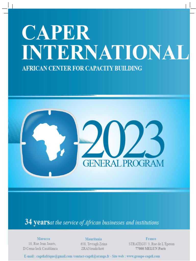 Project 12-Caper-General Program 2023 | PDF | Public–Private ...