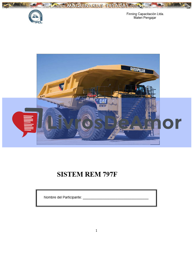 Sistem Rem Truk Pertambangan 797f Caterpillar | PDF