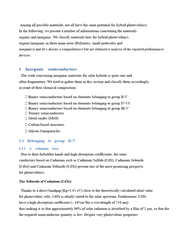 Inorganic Semiconductors | PDF | Titanium Dioxide | Zinc Oxide