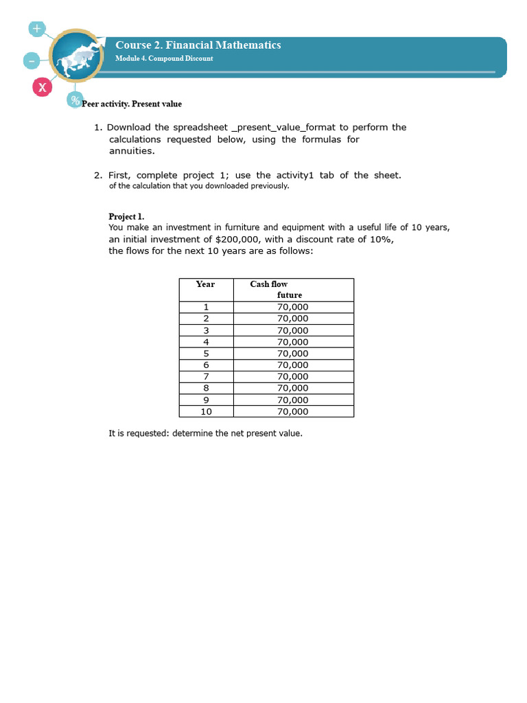 Compound Interest Activity | PDF | Present Value | Net Present Value