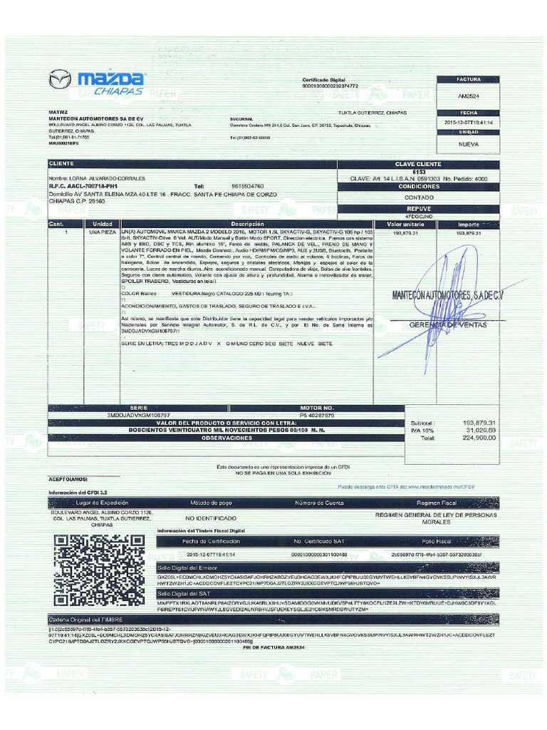 Mazda Mazda 2 2016 Bco | PDF