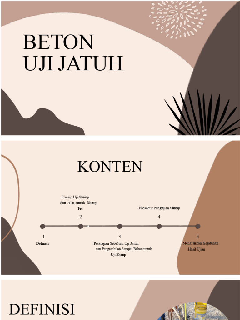 Uji Slump Beton | PDF