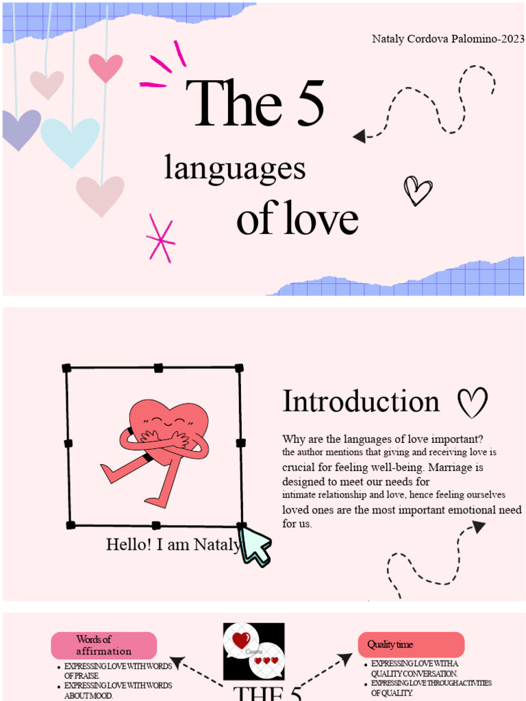 The 5 Love Languages | PDF | Love | Intimate Relationships