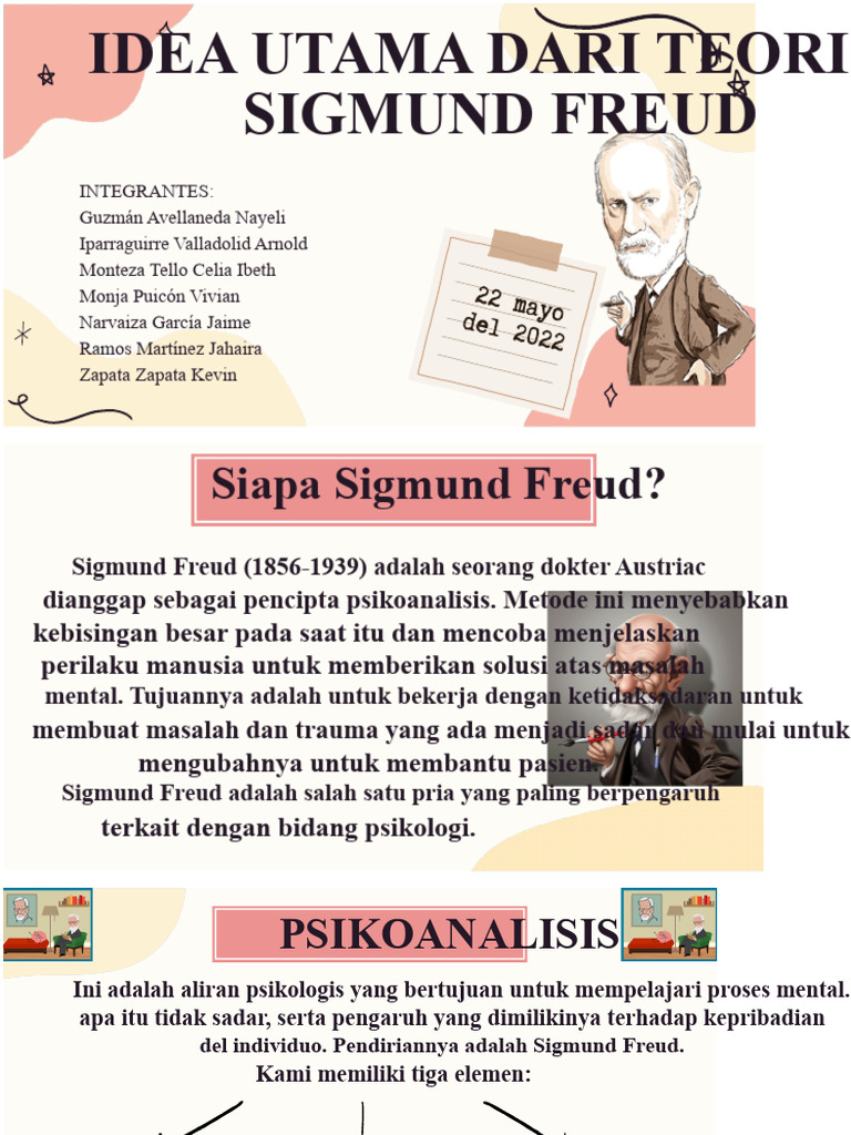 IDEA UTAMA DARI TEORI SIGMUND FREUD (1) | PDF