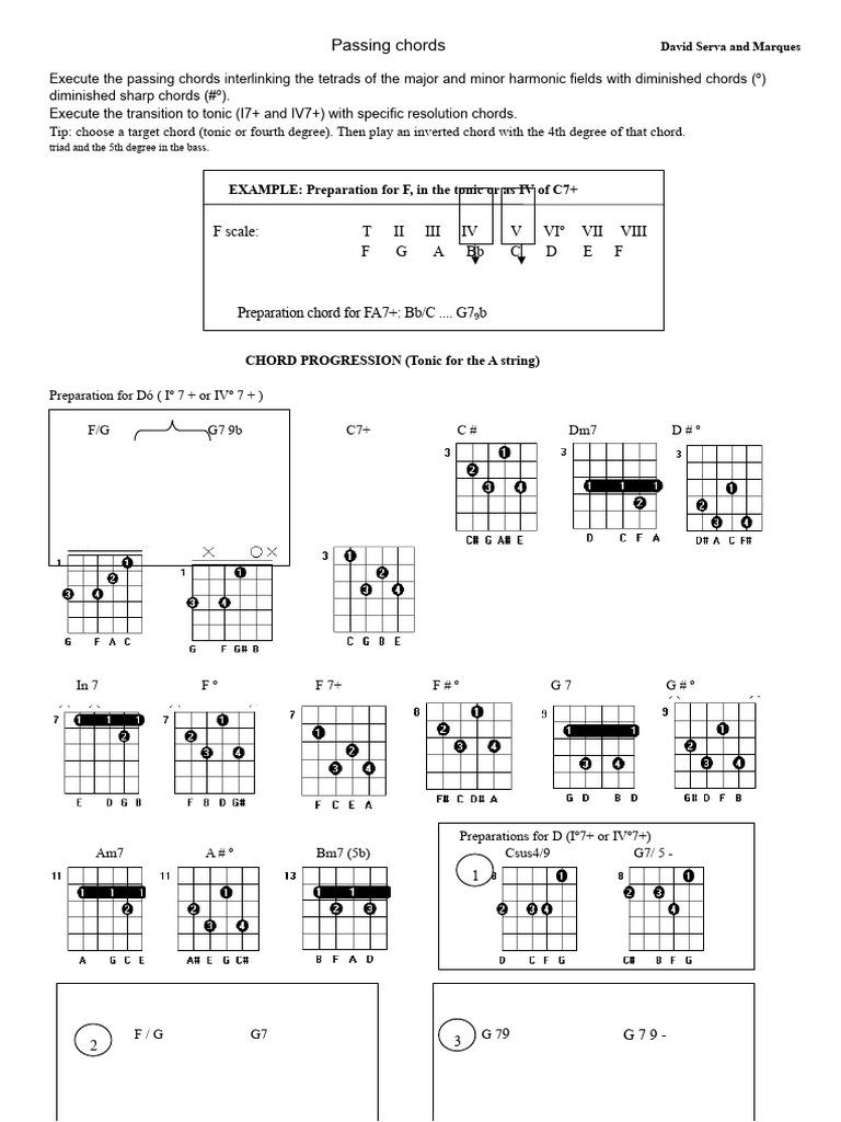 Transition Chords | PDF