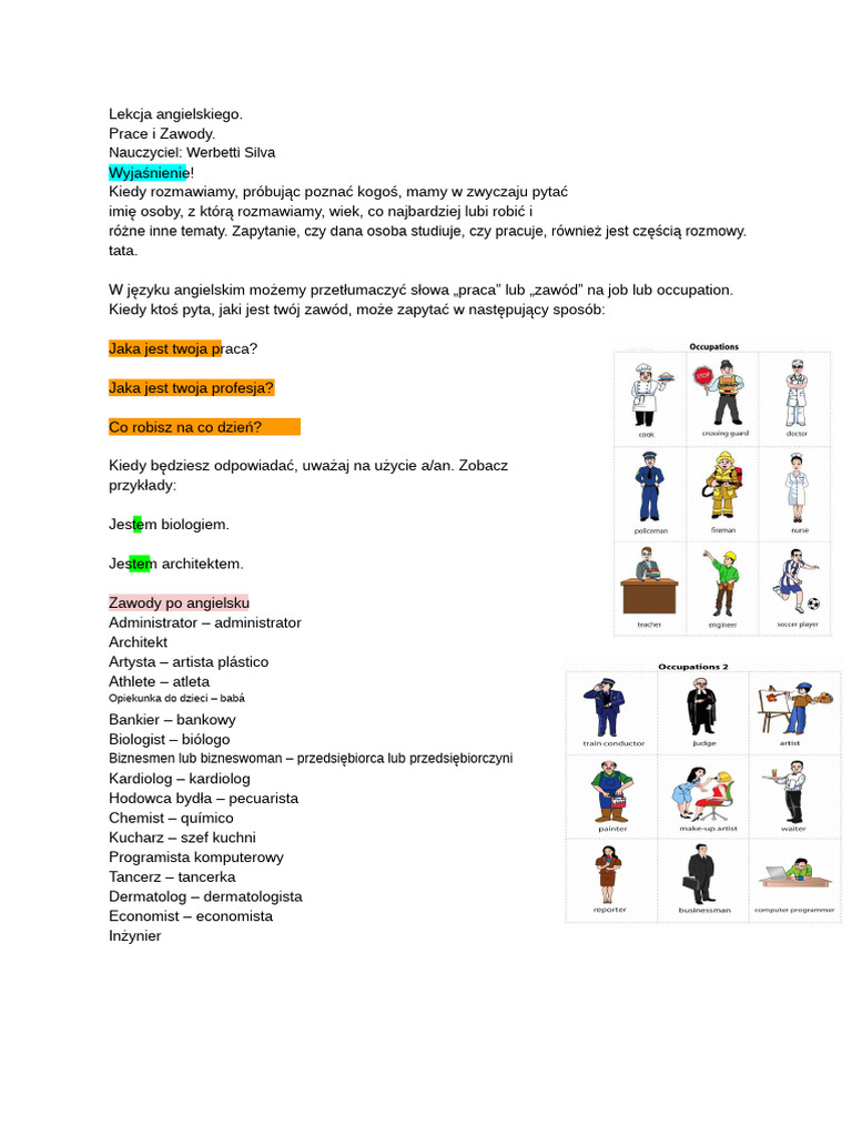6° Prace I Zawody | PDF