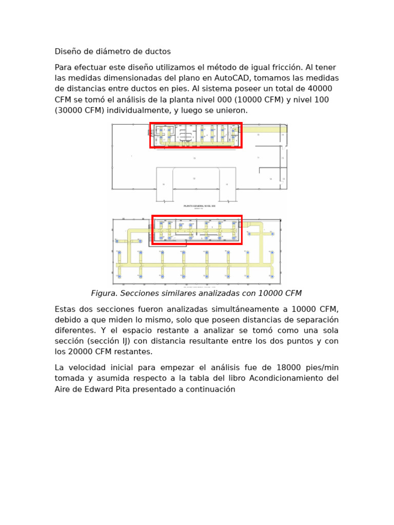 Diseño de Ductos: Método de Igual Fricción | PDF